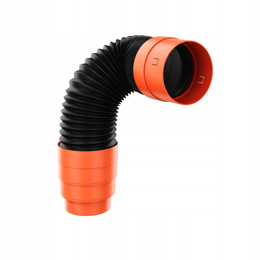 Rura przyłączeniowa KronoFlex Premium fi 150 60cm 125 mm \ 60 cm \ Kronoflex Premium \ nie ...